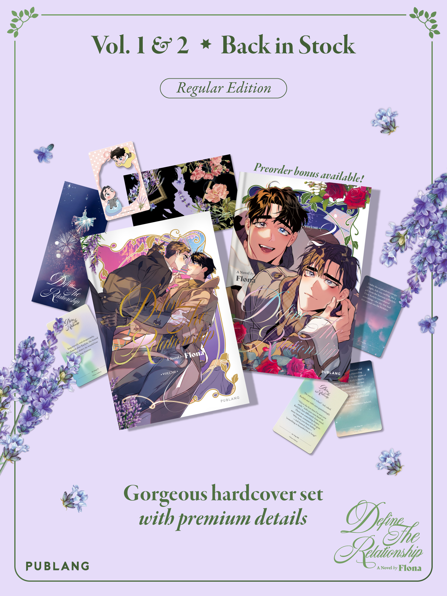 Define The Relationship: Vol. 1 + 2 (Regular Edition) – Publang Print Store